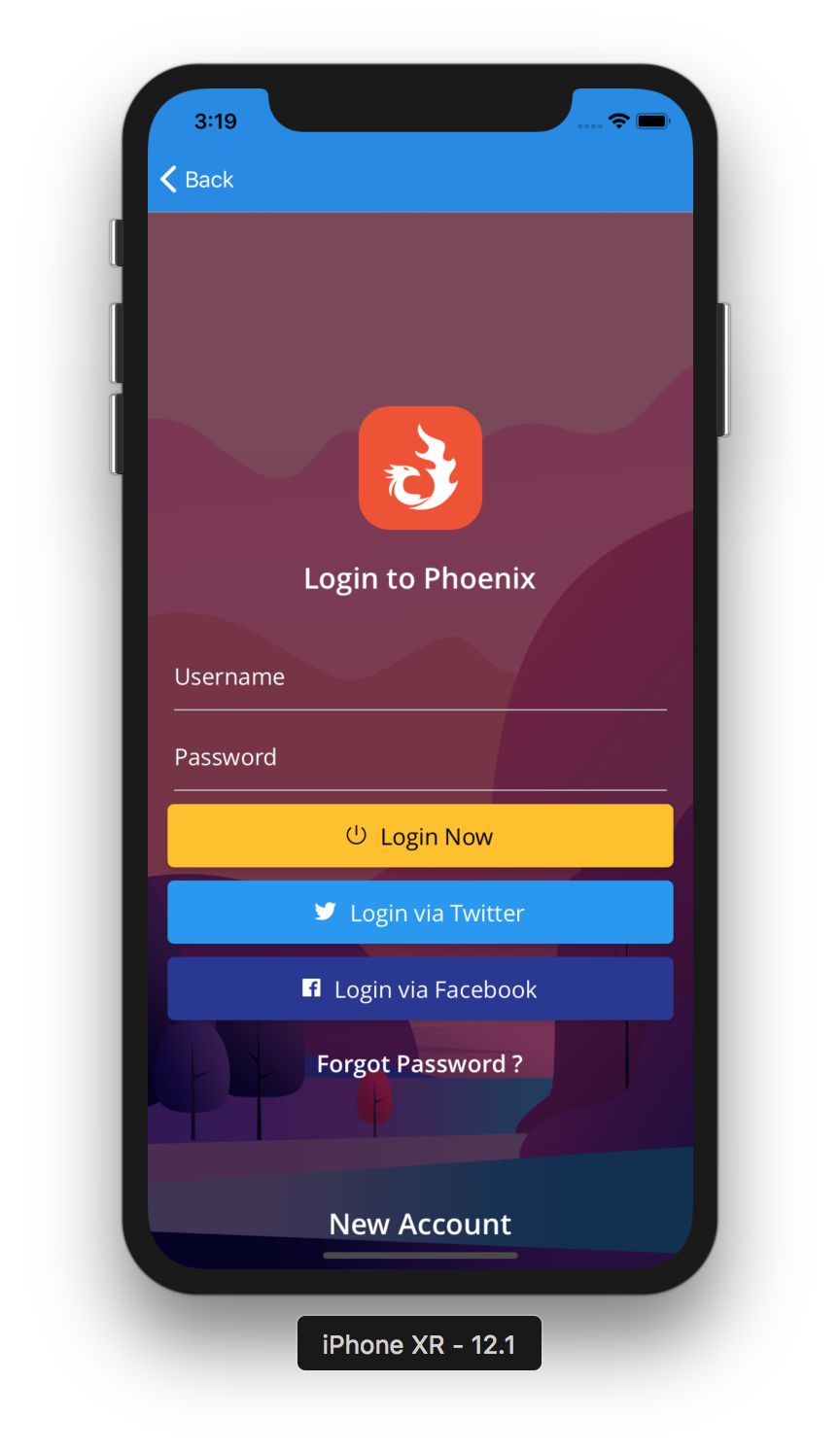 Phoenix - Full multipurpose React-Native Application & UI Component by thevmatrix